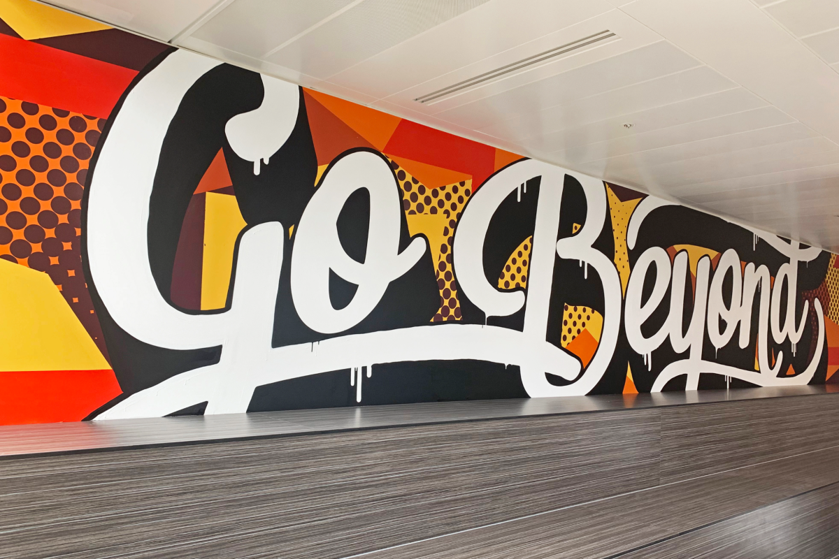 Dynamic Mural for Frank Recruitment – Soulful Creative