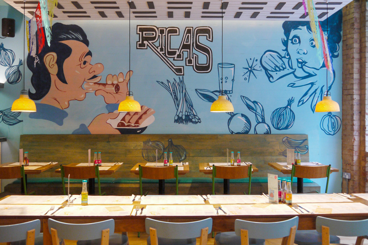 Hand-Painted Murals for Wahaca – Soulful Creative